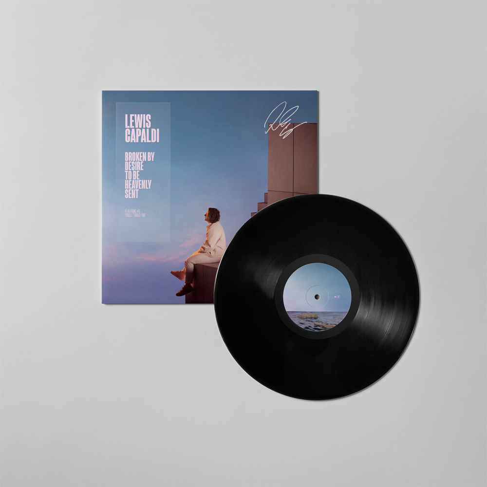 Broken By Desire To Be Heavenly Sent - Signed Vinyl – Lewis Capaldi ...